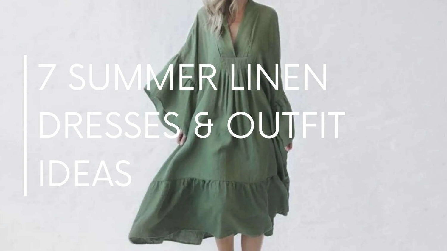 10 Summer Linen Dresses & Outfit Ideas