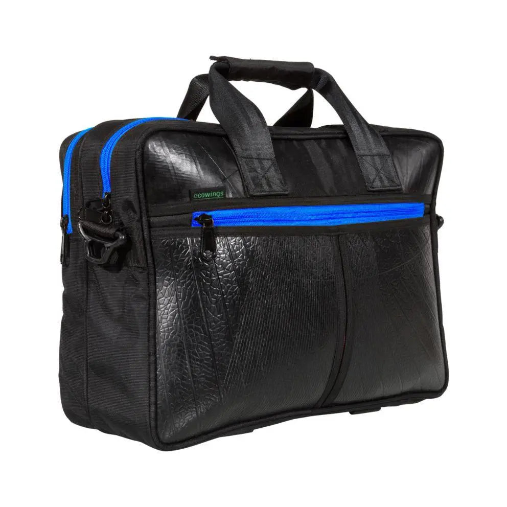 Vegan recycled rubber Laptop bag by Ecowings